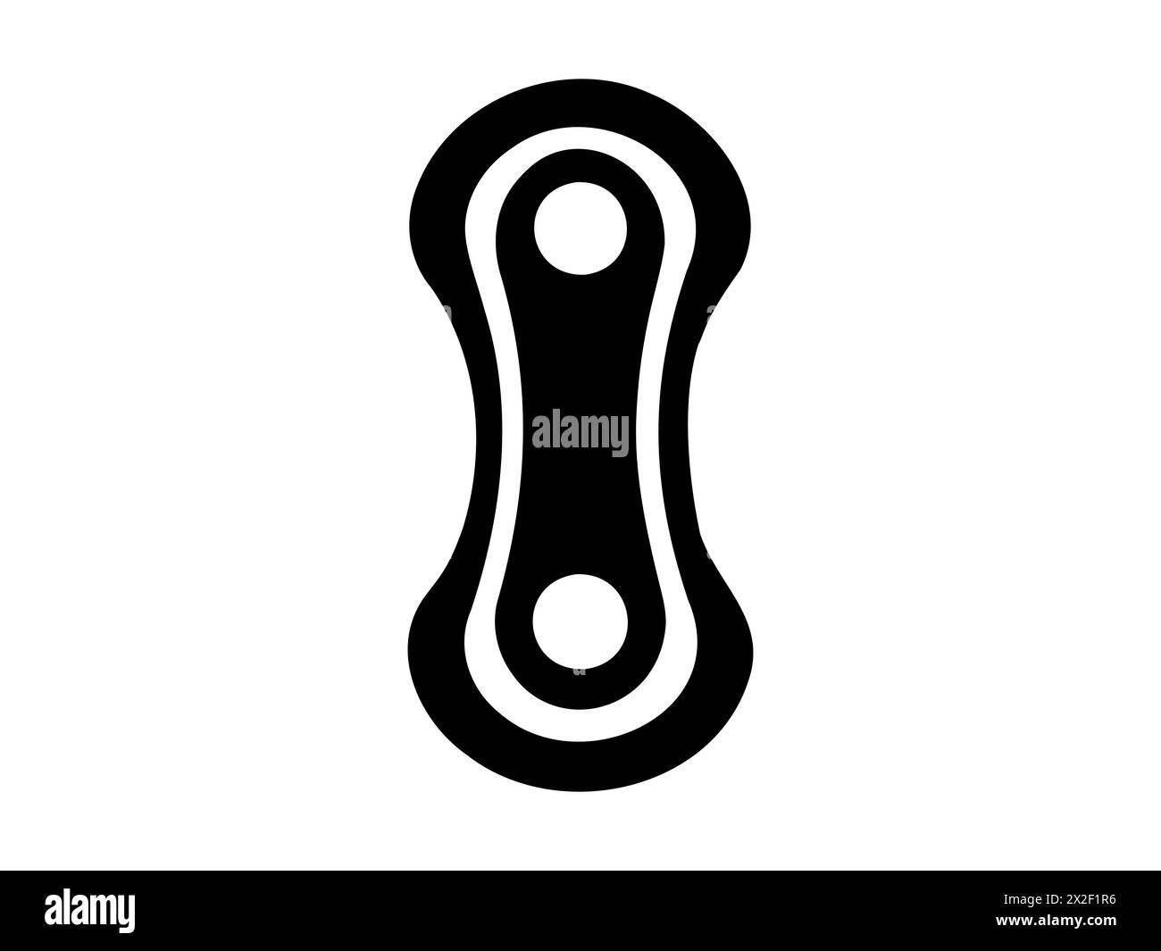 Black and white Daily liner. Panty liner vector illustration. Daily ...