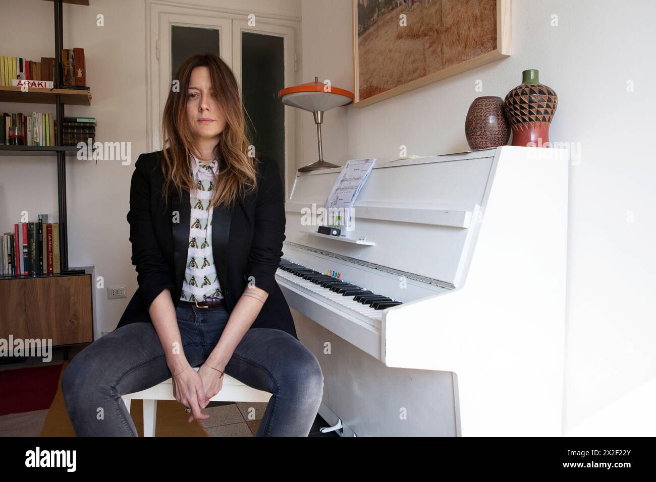 Portrait of Ilaria Bernardini 10/03/2016 ©Isabella De Maddalena/opale ...