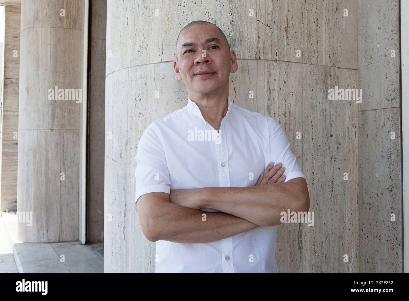 Portrait of Tsai Ming-liang (Ming liang) (director) at 72nd Venice ...