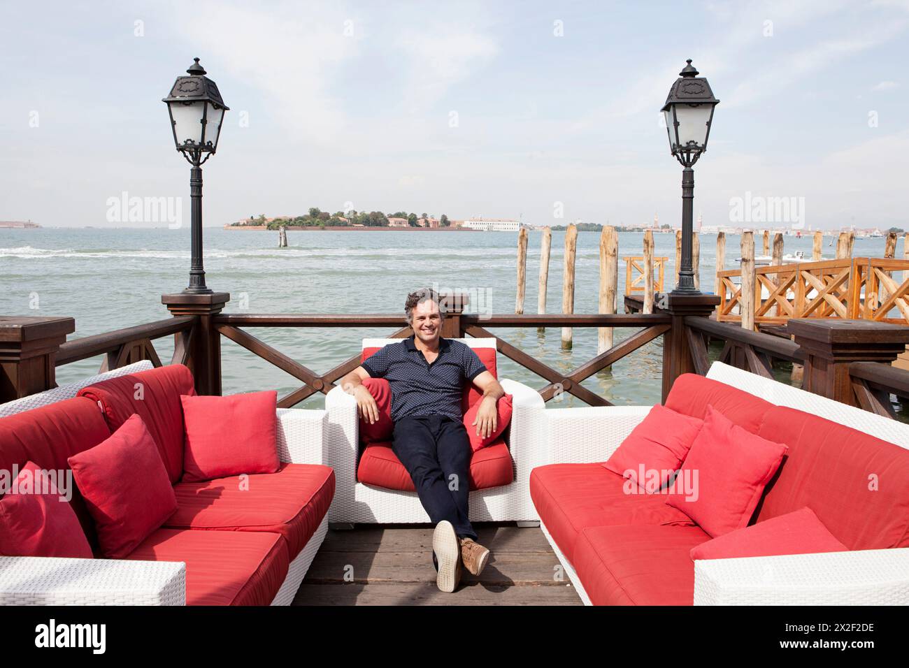 Portrait of Mark Ruffalo (actor) at the 72nd Venice International Film ...