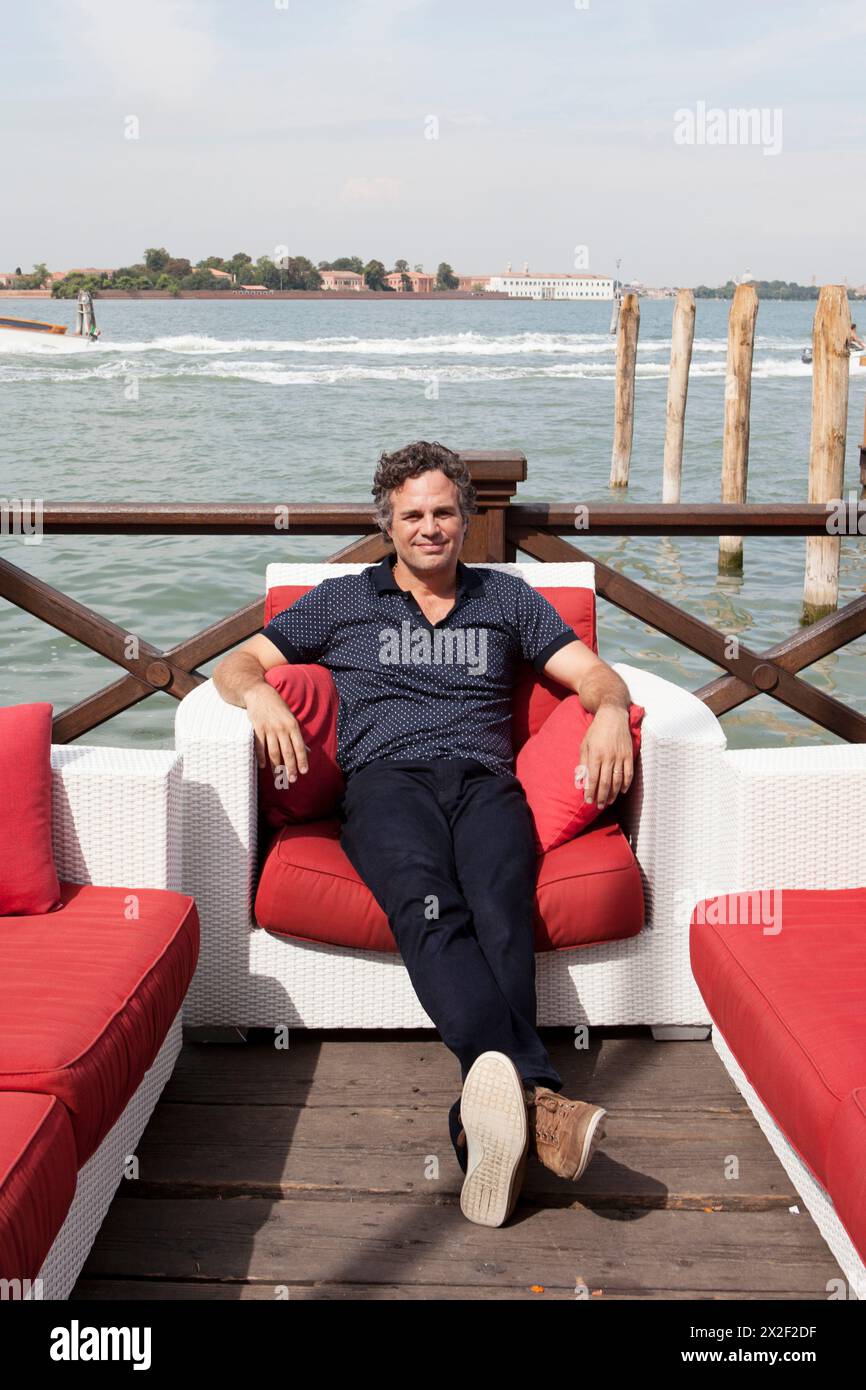 Portrait of Mark Ruffalo (actor) at the 72nd Venice International Film ...