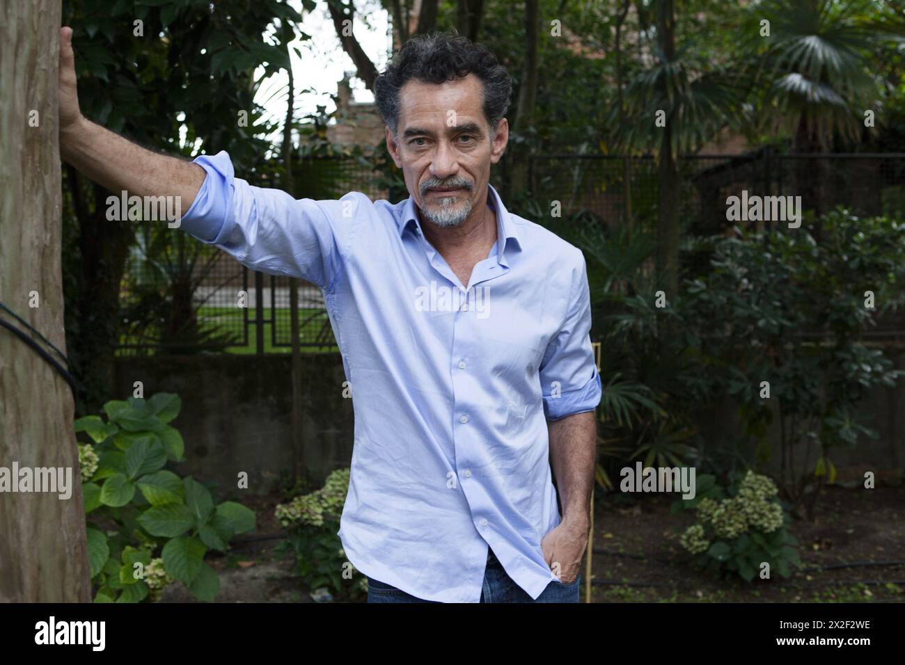 Portrait of Chico Diaz (actor) 31/08/2014 ©Isabella De Maddalena/opale ...
