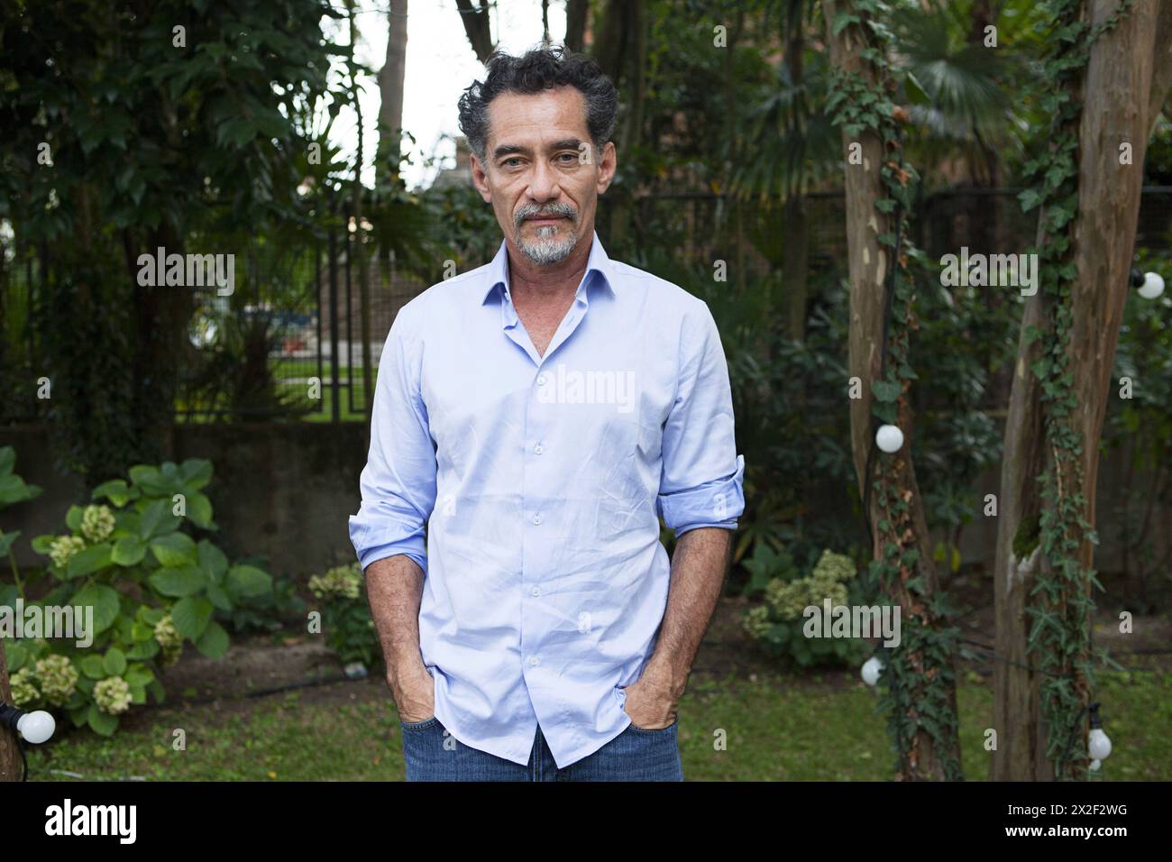 Portrait of Chico Diaz (actor) 31/08/2014 ©Isabella De Maddalena/opale ...
