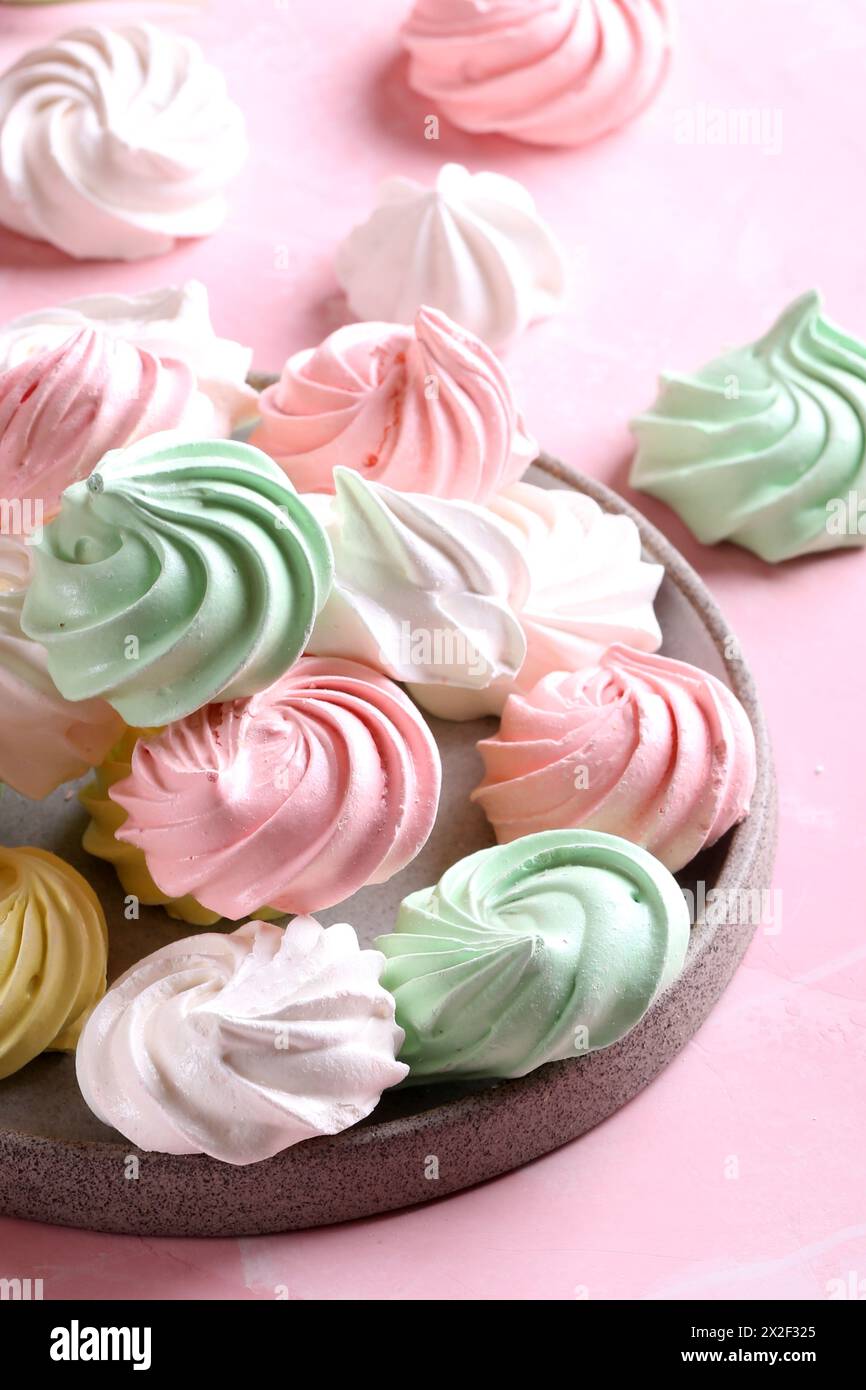 protein meringue cookies for dessert and treats Stock Photo - Alamy