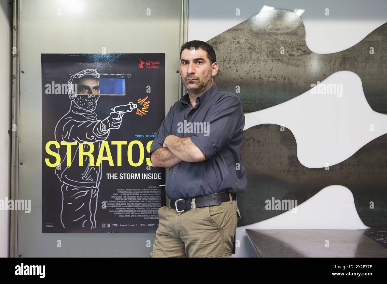 Portrait of Yannis Economides (director) 17/07/2014 ©Isabella De ...