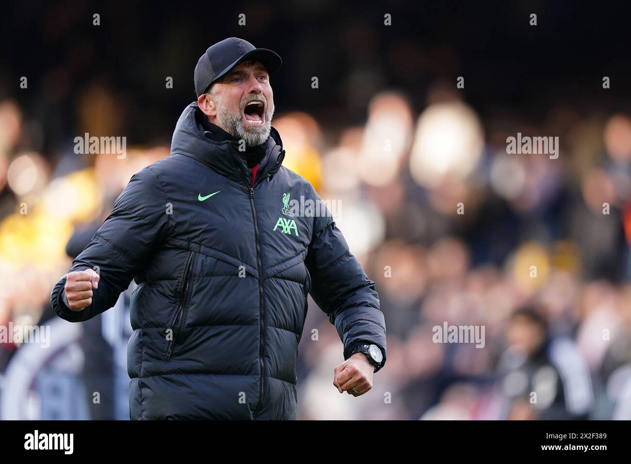 File photo dated 21-04-2024 of manager Jurgen Klopp, who is hopeful ...