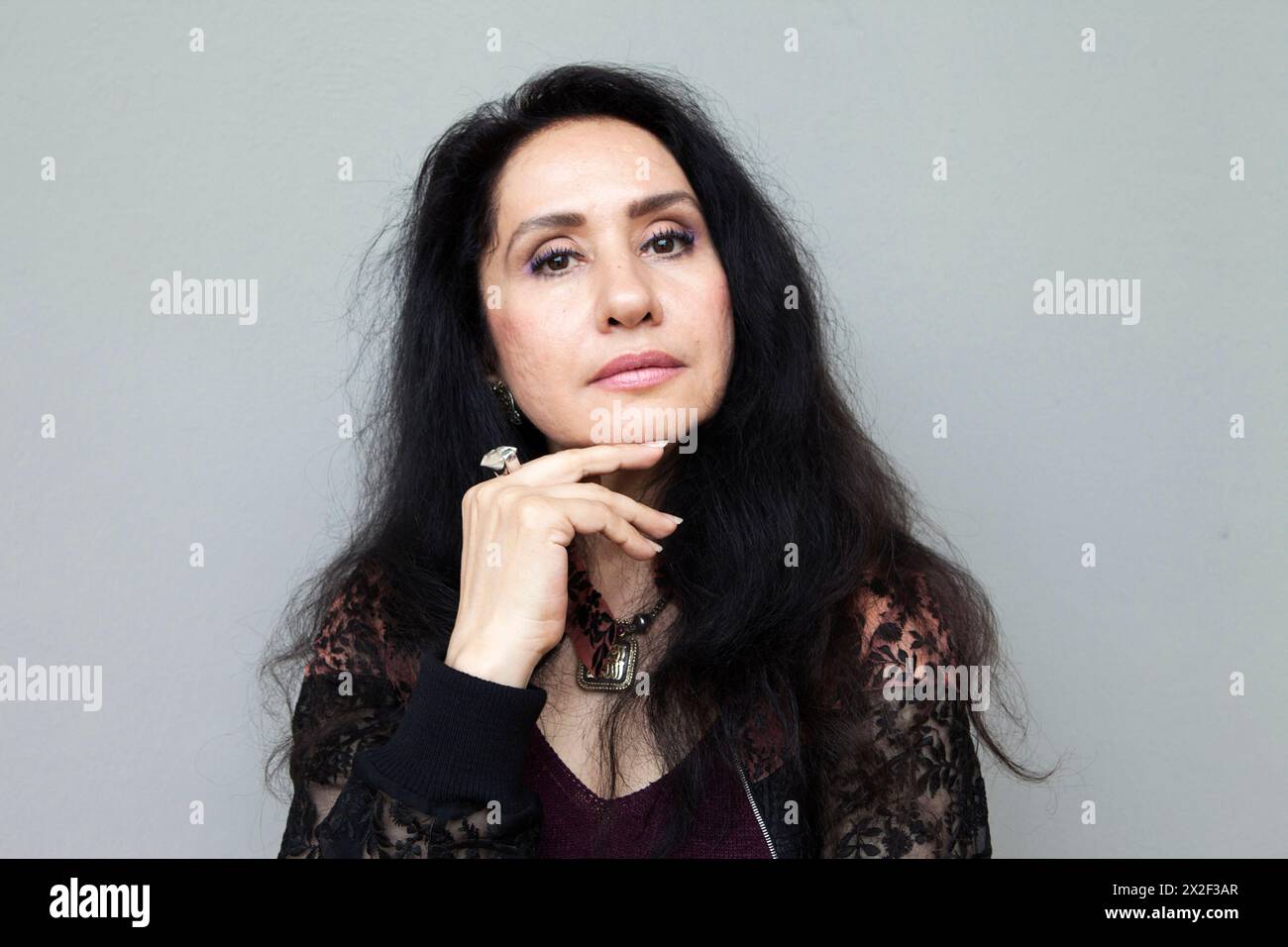 Portrait of Raja Alem 10/05/2014 ©Isabella De Maddalena/opale.photo ...