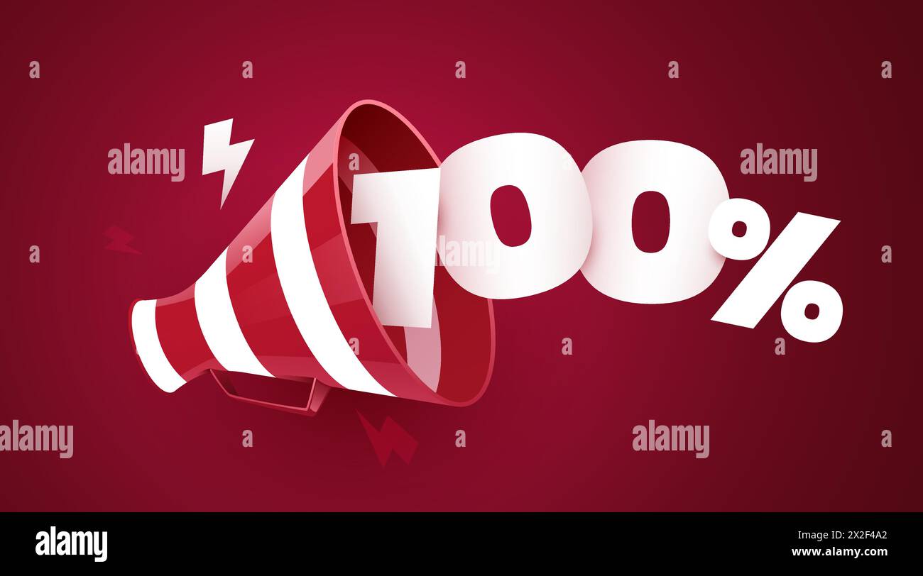 Get one buy one megaphone Stock Vector Images - Alamy