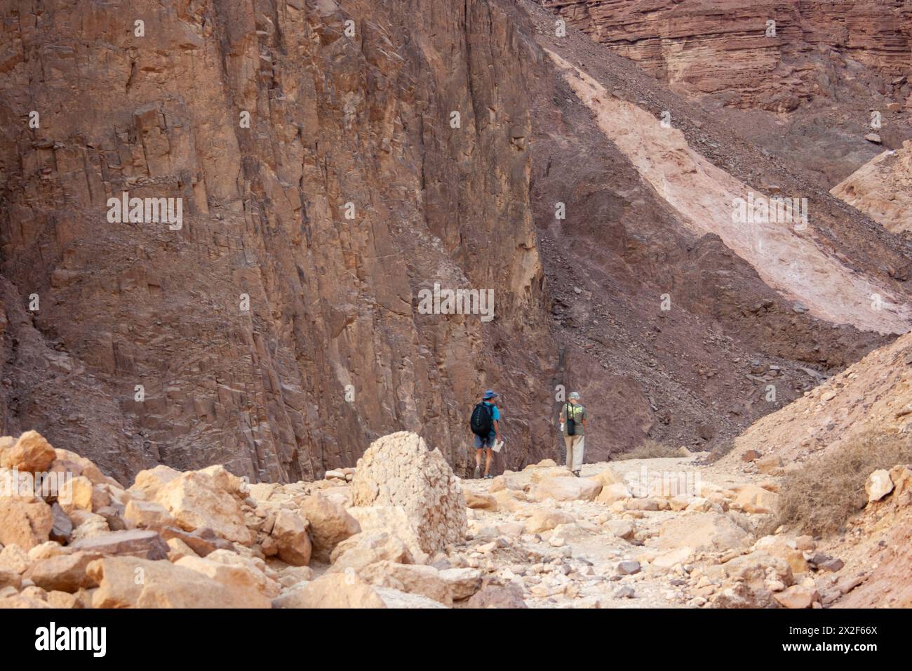 Israel, Eilat Mountains, Amram columns or Pillars Stock Photo - Alamy