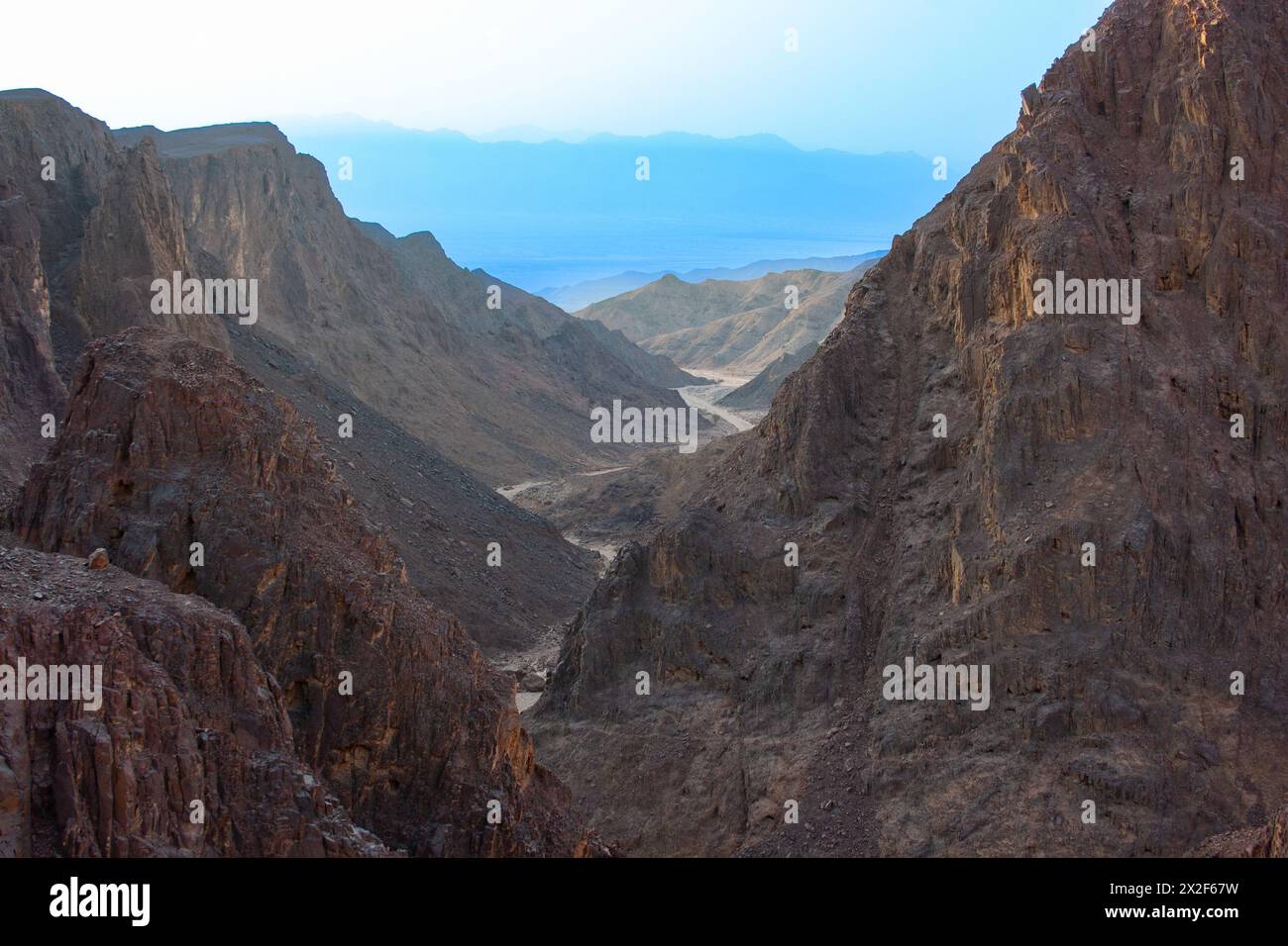 Israel, Eilat Mountains, Amram columns or Pillars Stock Photo - Alamy