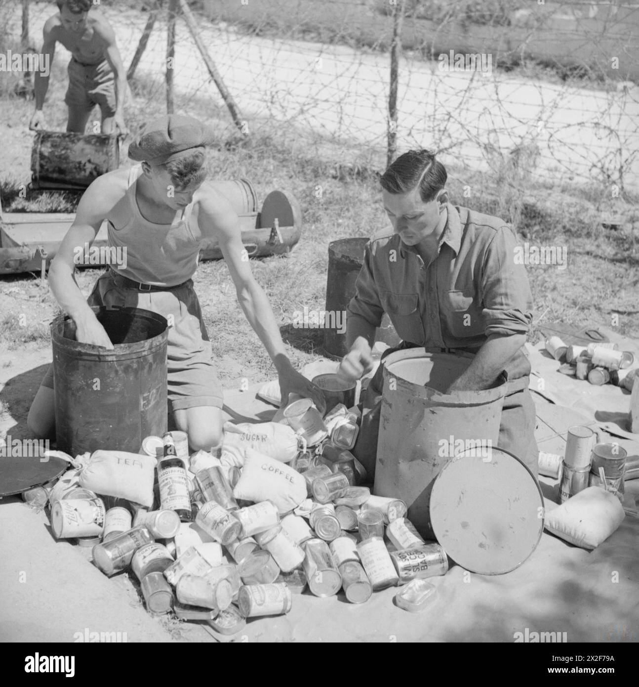 Packing supplies for soldiers hi-res stock photography and images - Alamy