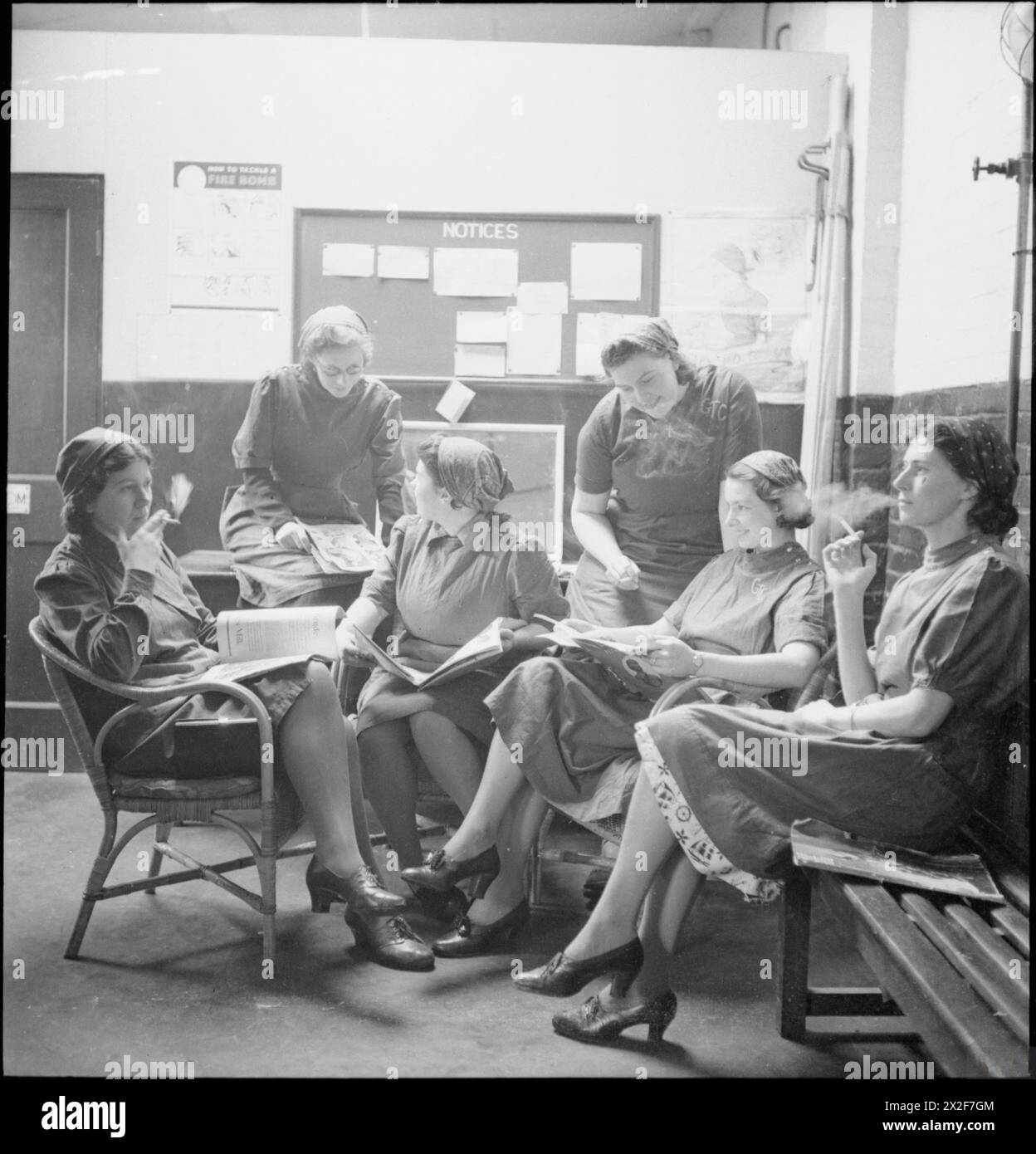 Vocational training during wartime hi-res stock photography and images ...