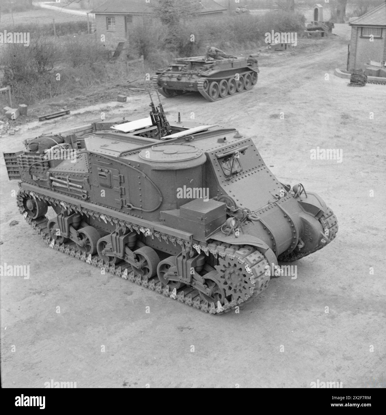 During 1939-1945, the British Army in the UK used the Grant Armoured ...