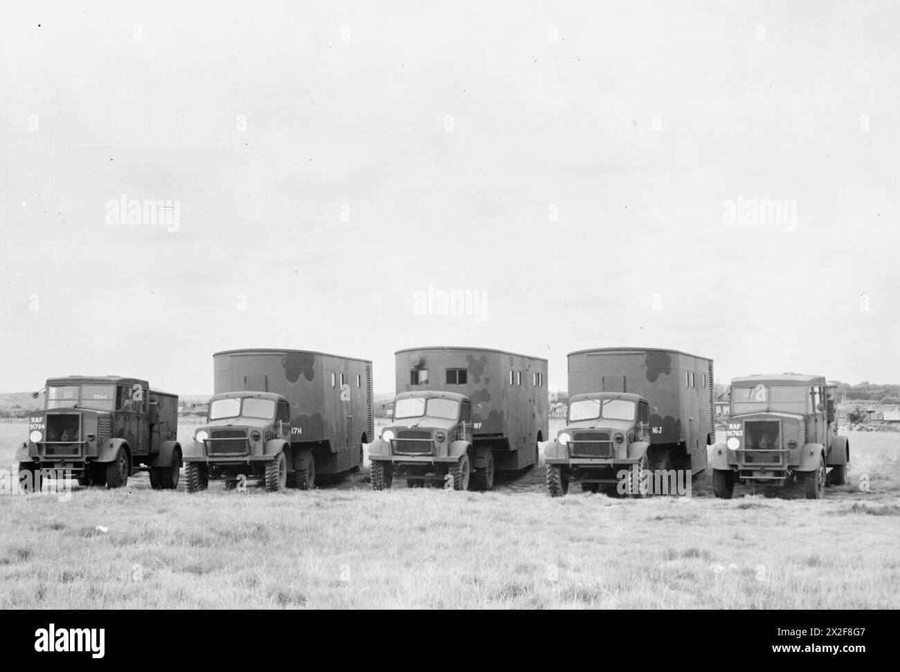 PHOTOGRAPHY IN THE ROYAL AIR FORCE, 1939-1945. - A train of ...