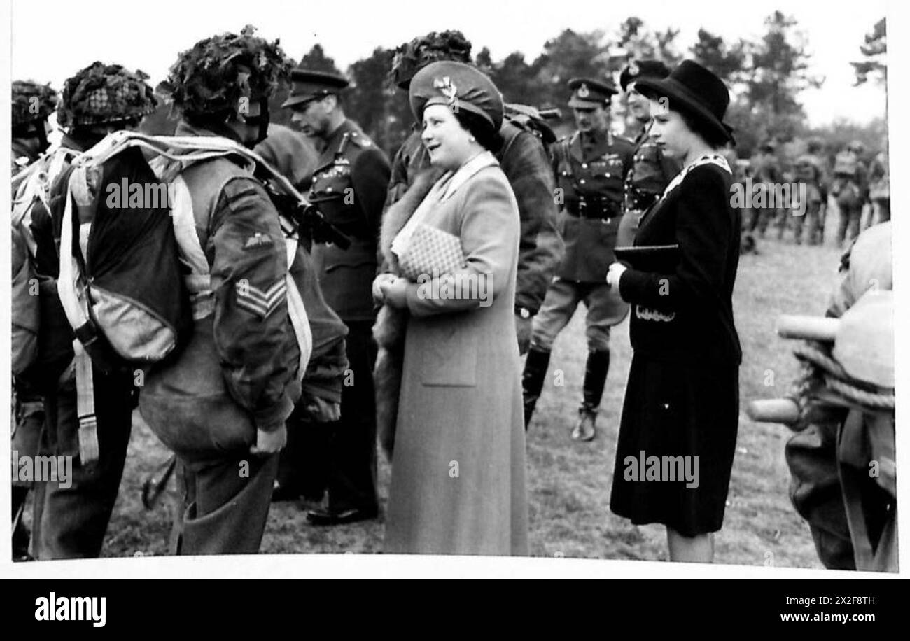 Princess elizabeth ii army Cut Out Stock Images & Pictures - Alamy