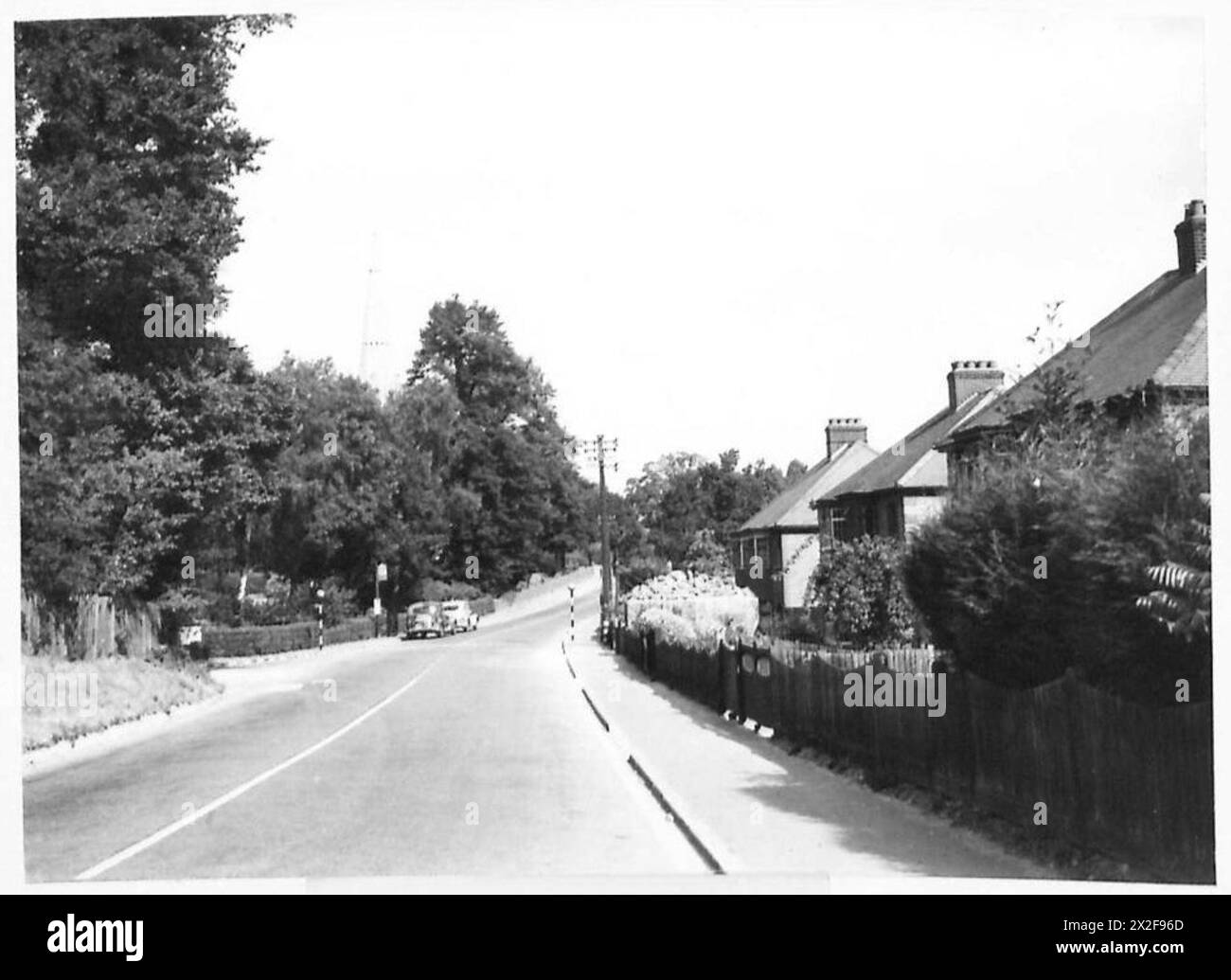 Image depicting camouflaged strong points at a British Army facility in ...
