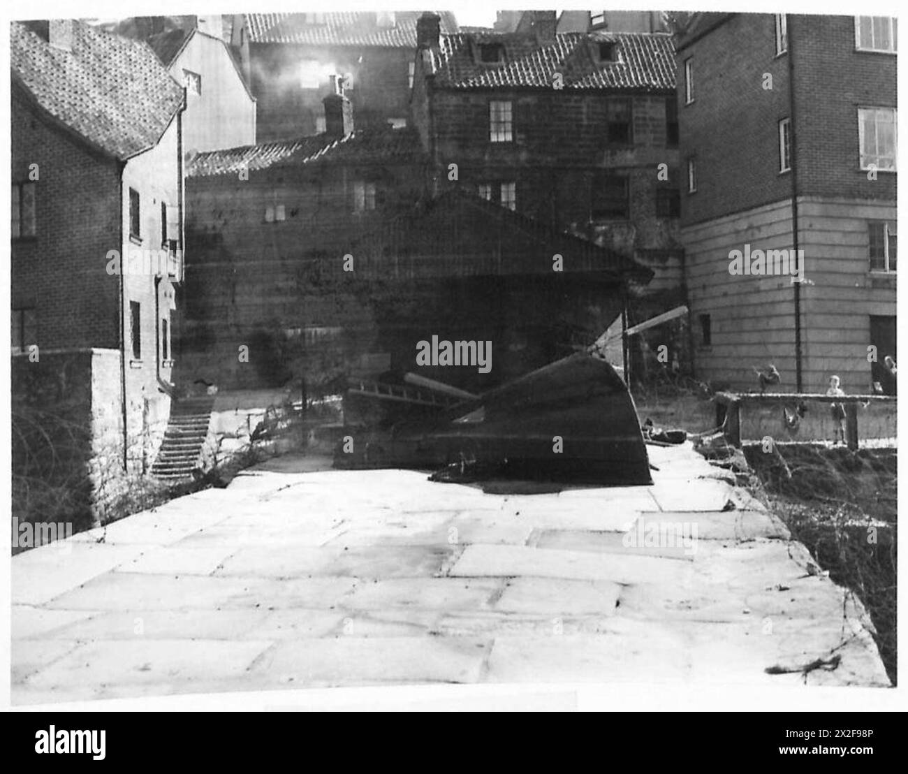 Glass negative depicting camouflaged strong points under Northern ...