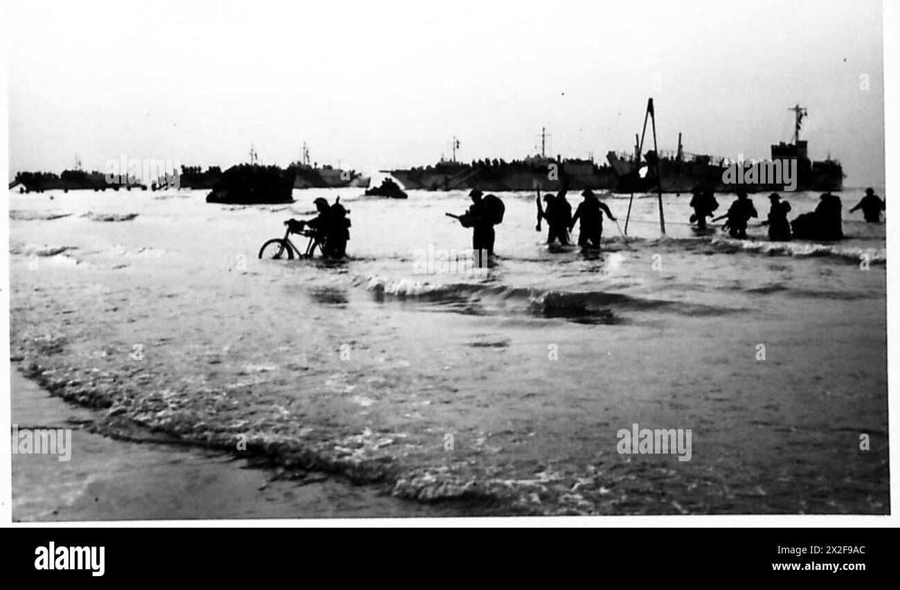 BRITAIN'S ARMY TRAINS FOR THE INVASION OF EUROPE - Assault troops ...