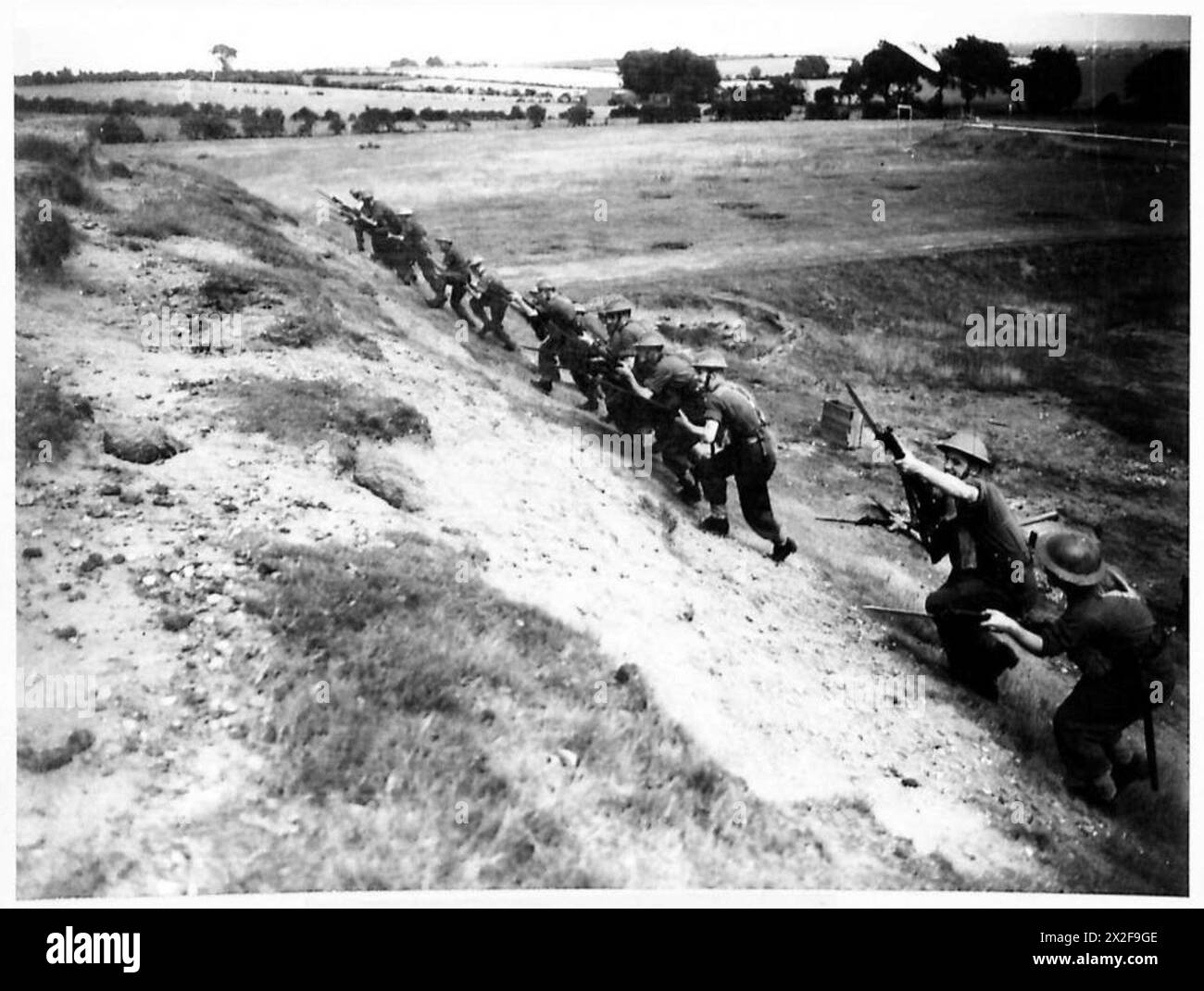 Charge over the top Black and White Stock Photos & Images - Alamy