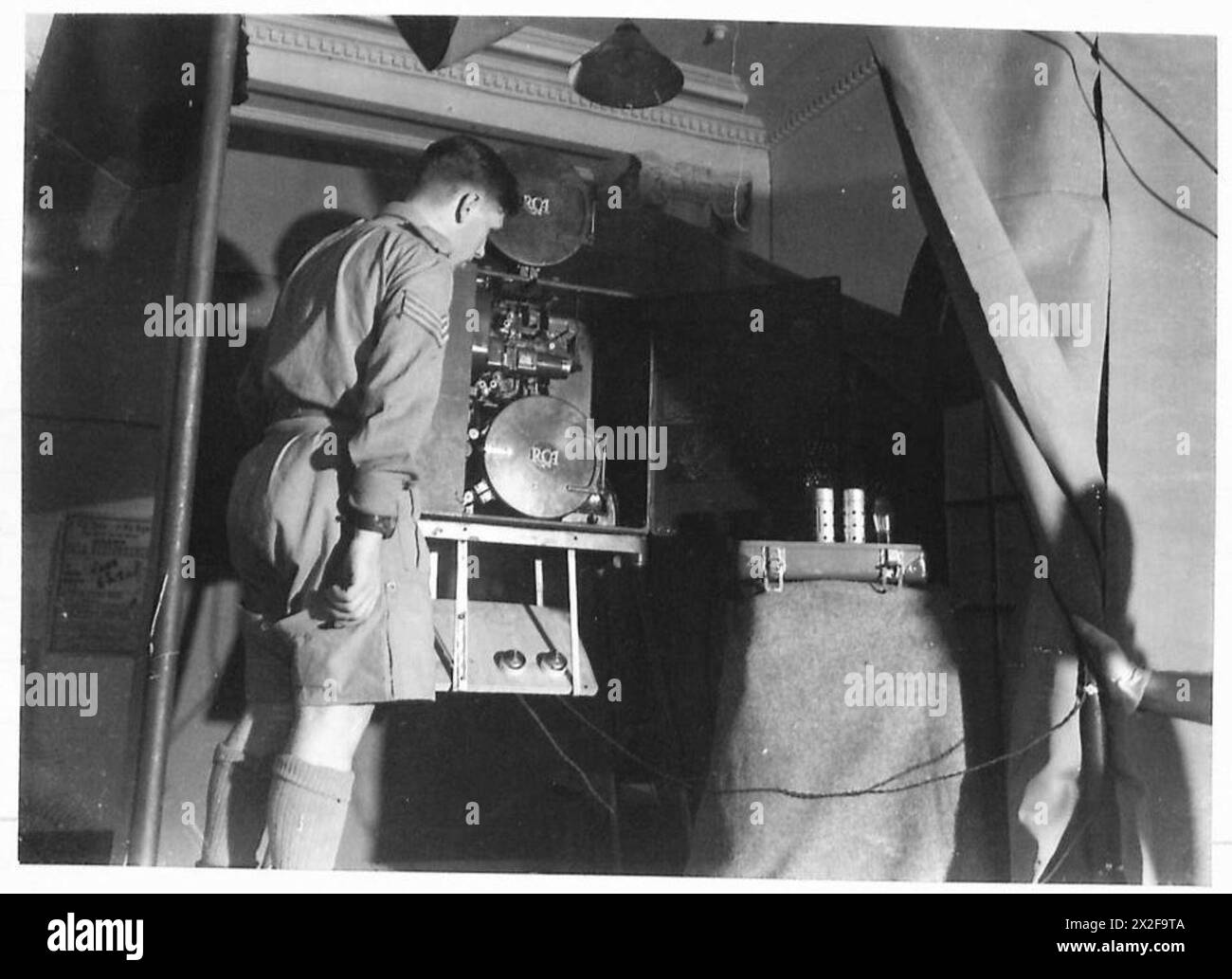 Army training film Cut Out Stock Images & Pictures - Alamy