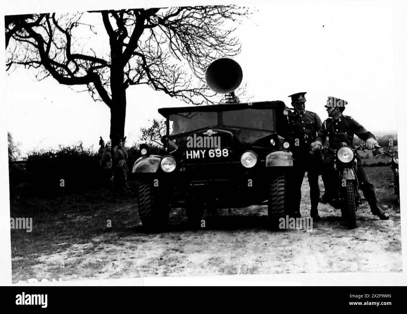 British army royal corps signals Black and White Stock Photos & Images ...