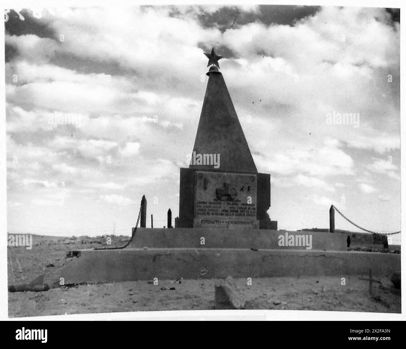 PICTURES TAKEN INSIDE AND AROUND DERNA - A Memorial erected by the ...