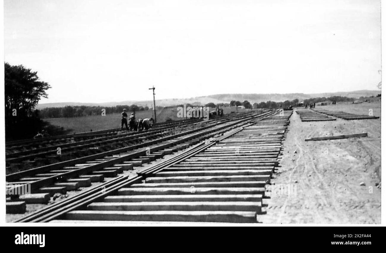 Port construction at Lock Ryan in Wigtownshire, Series III, conducted ...