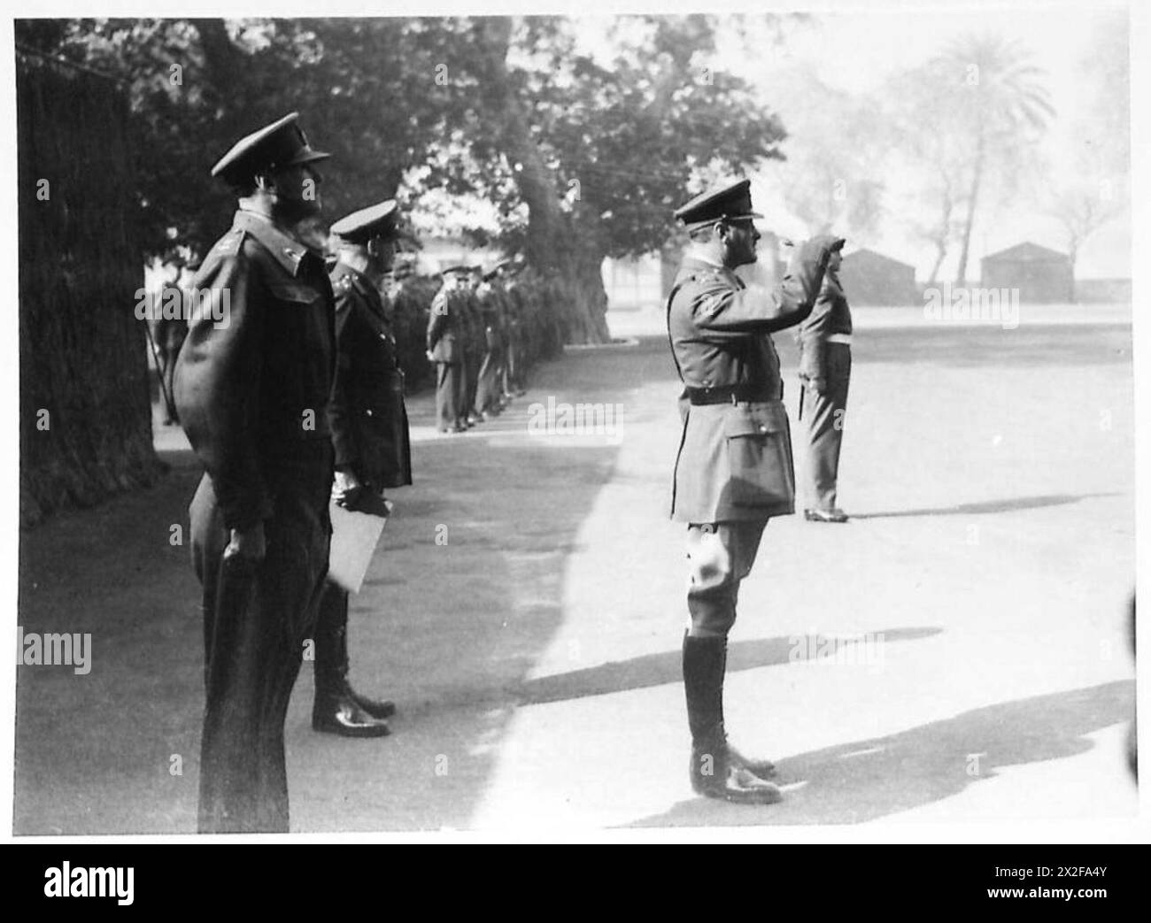 MAJOR GENERAL "JOCK" CAMPBELL PRESENTED WITH THE V.C. RIBBON - The C-in ...