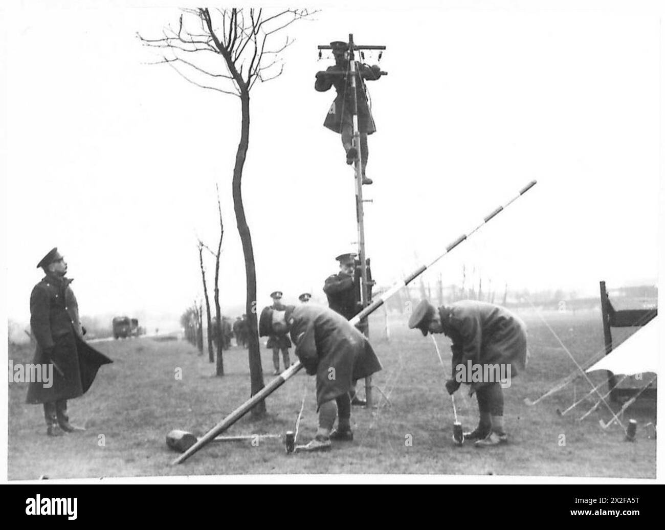 Field artillery service corps Black and White Stock Photos & Images - Alamy