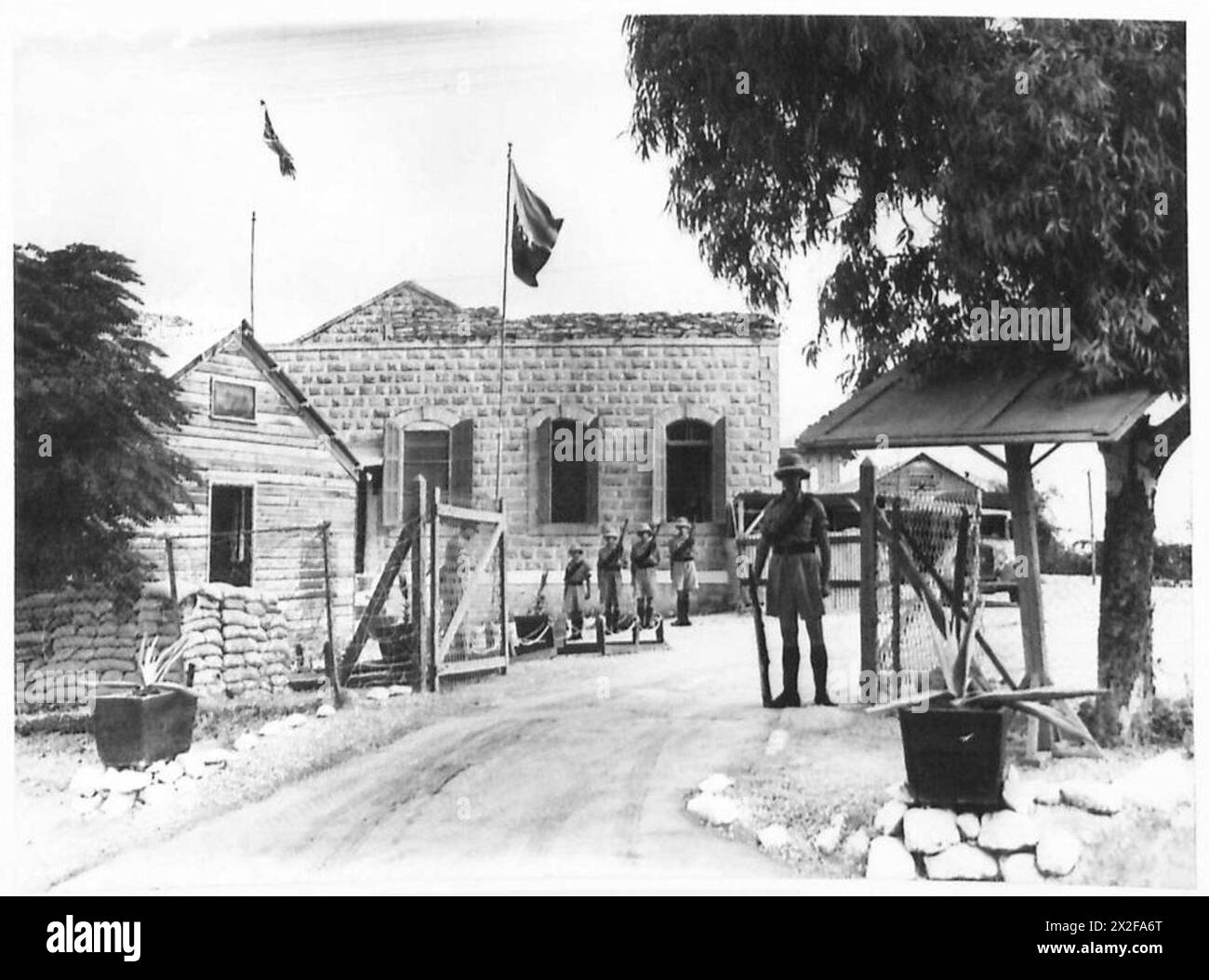 Cavalry fort Black and White Stock Photos & Images - Alamy