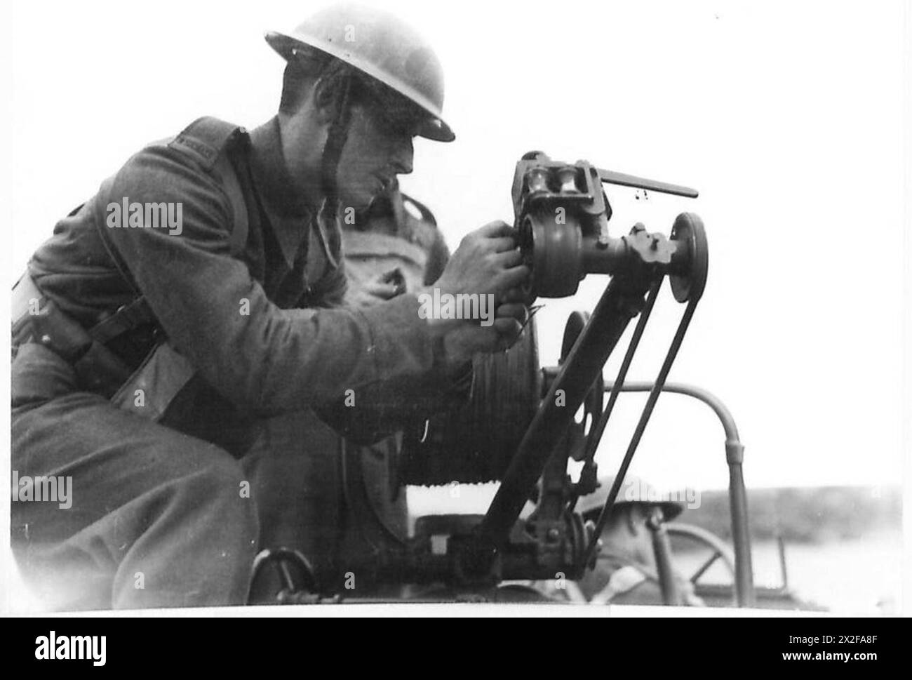 VISIT TO SIGNAL TRAINING CENTRE IN NORTHERN COMMAND - A member of the ...