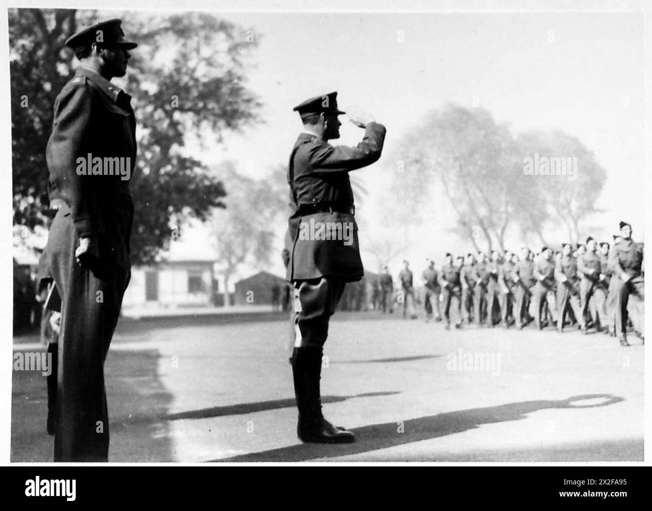 MAJOR GENERAL "JOCK" CAMPBELL PRESENTED WITH THE V.C. RIBBON - The C-in ...