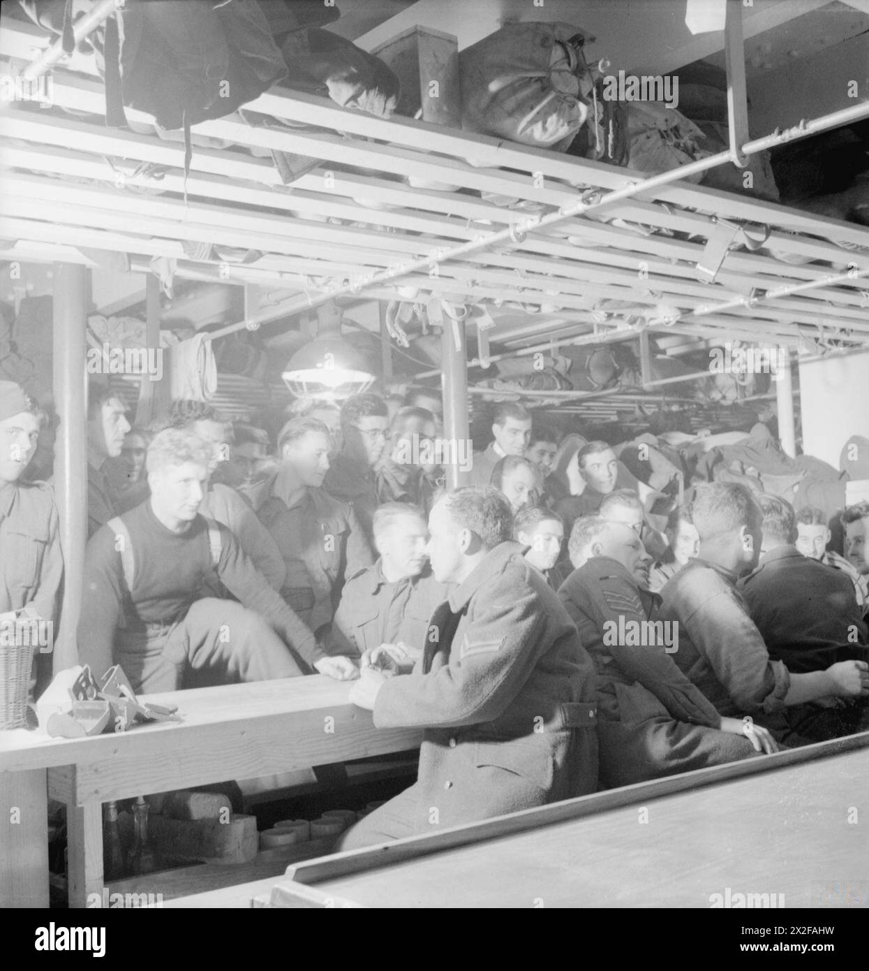 CECIL BEATON IN THE MIDDLE EAST FEBRUARY-JULY 1942 - Troops pass the ...