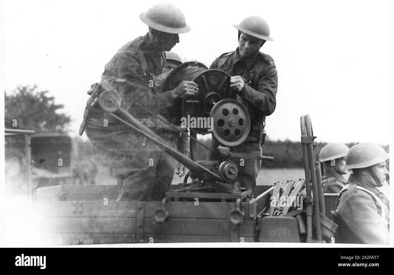 Members of the General Trades Training Battalion at Northern Command ...