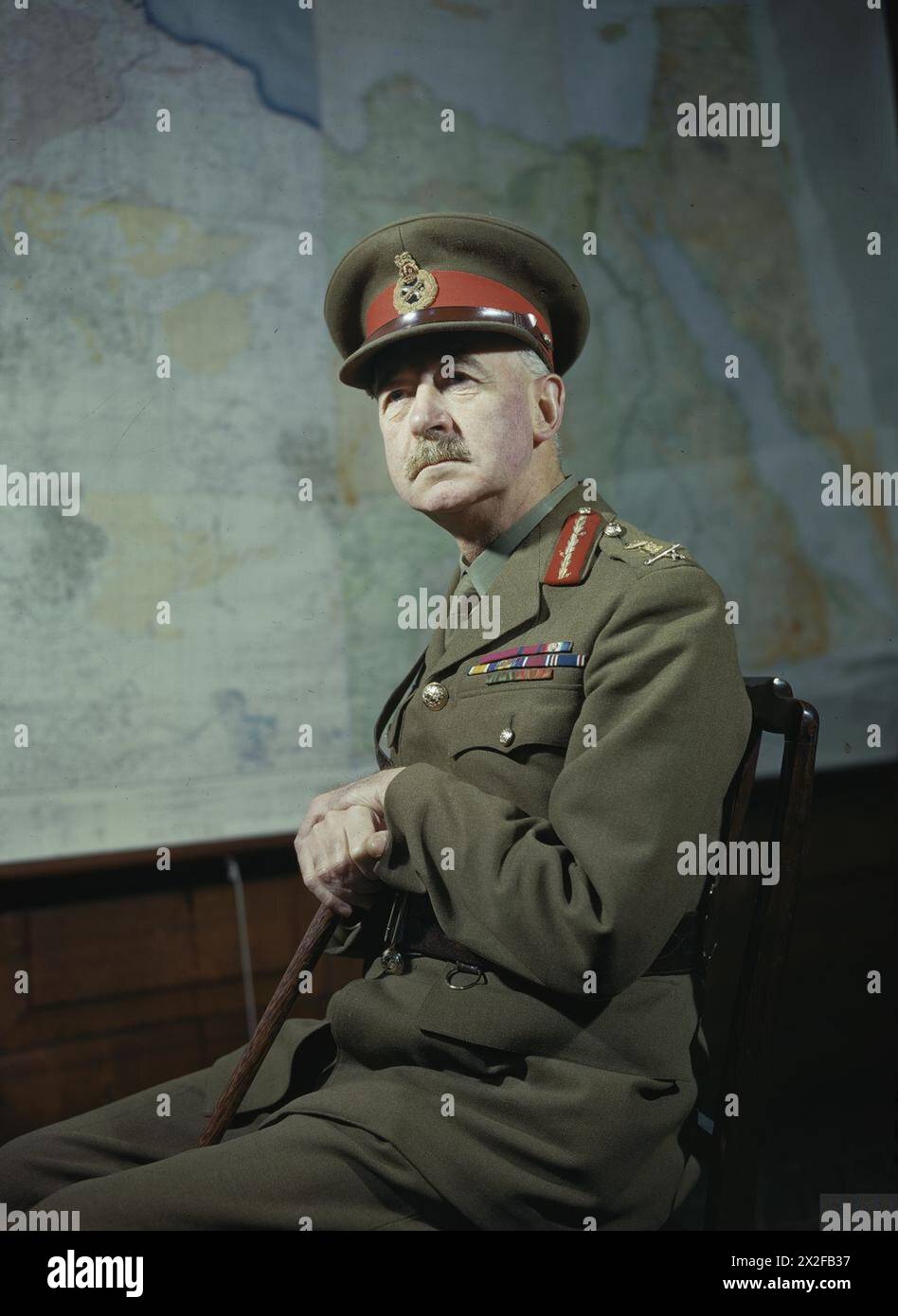 General Sir Thomas S. Riddell-Webster, KCB DSO, serves as Quartermaster ...