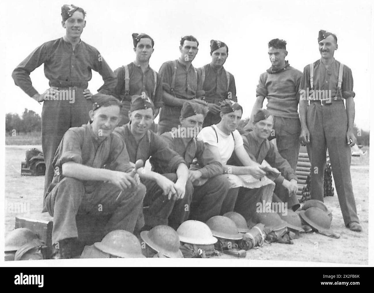 British Army personnel, nicknamed 'Tommies', are stationed in Greece ...
