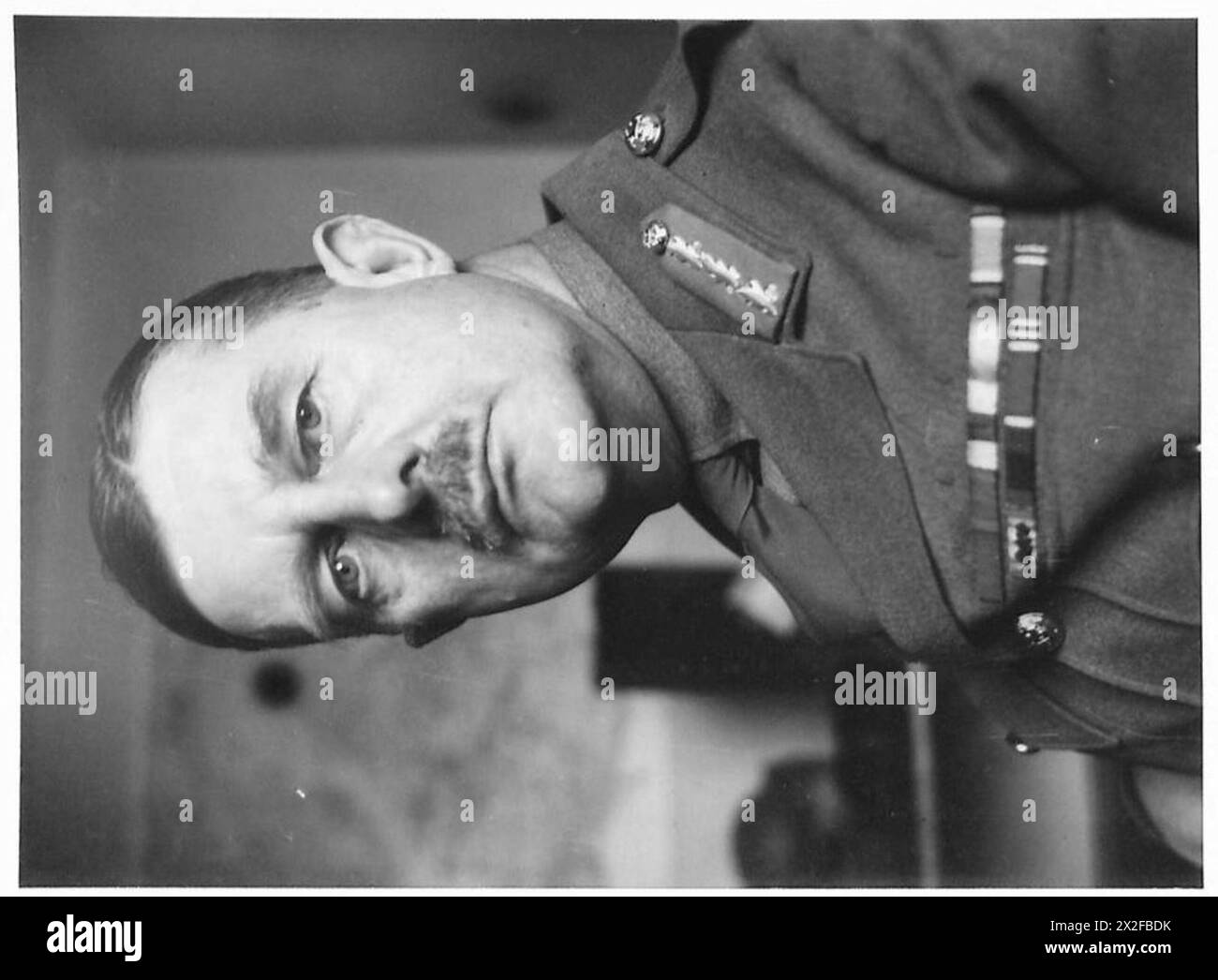 Major-General R.L. Petro, CB, DSO, MC, commands the 48th Division ...