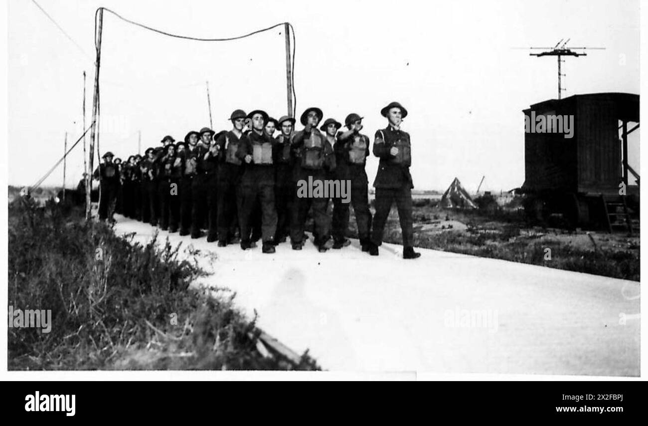 Anti aircraft battery marching hi-res stock photography and images - Alamy