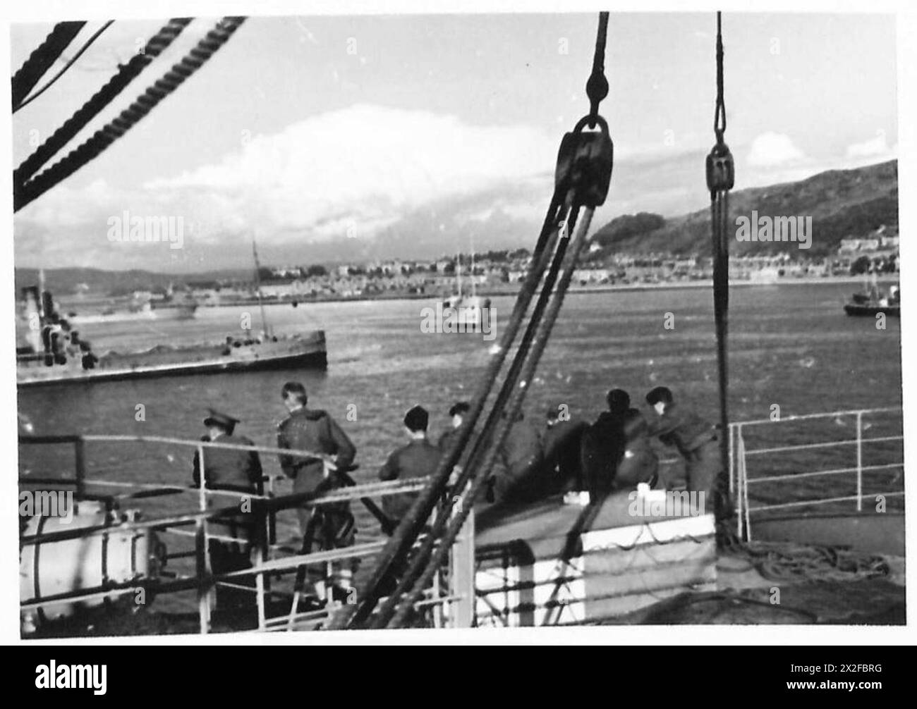Maritime transport during war Black and White Stock Photos & Images - Alamy