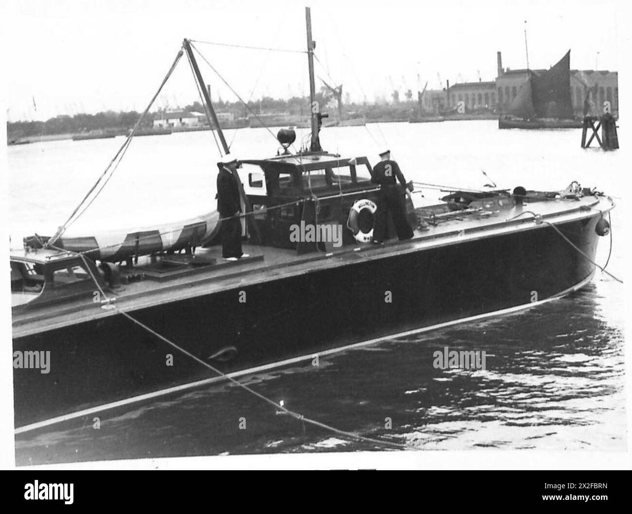 A War Department fleet vessel is in service for transport and ...