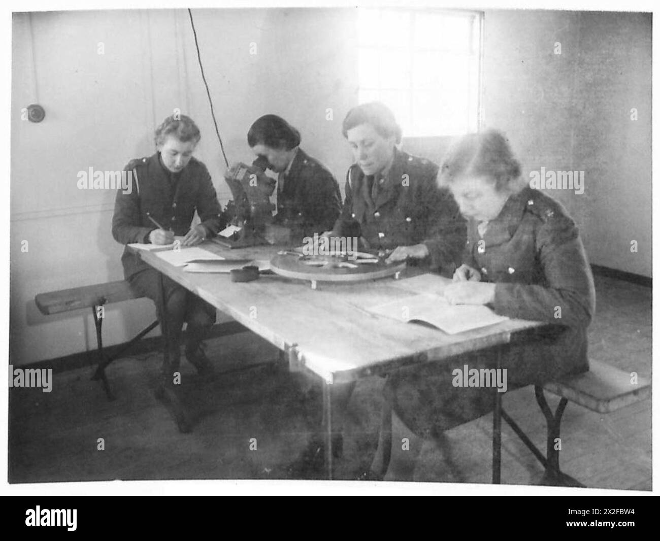 Security forces personnel check Black and White Stock Photos & Images ...