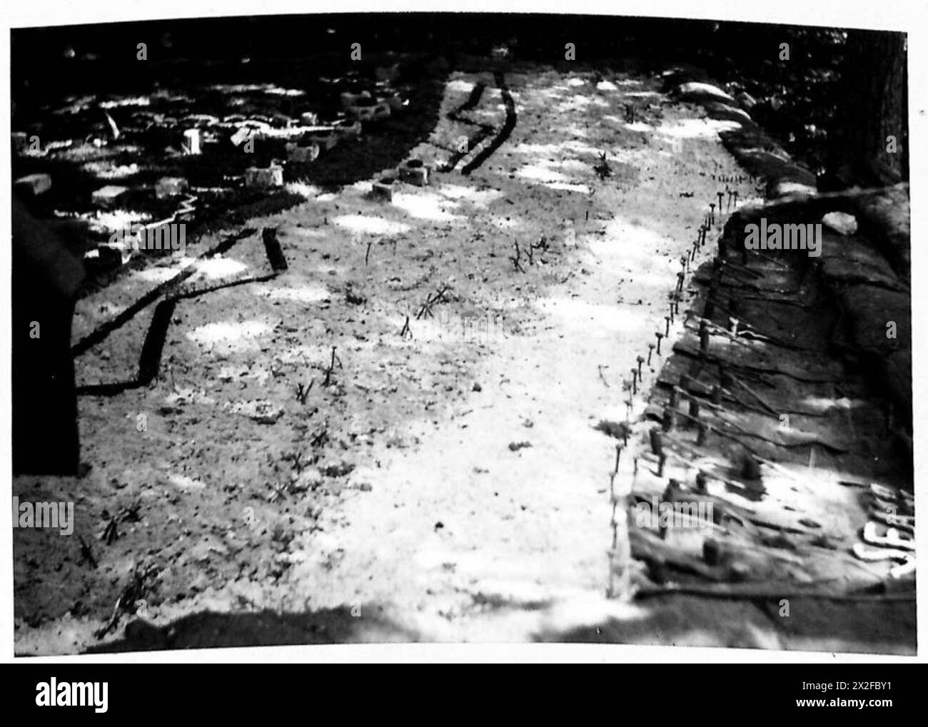 PREPARATIONS FOR THE INVASION - Ground model of invasion beach British ...