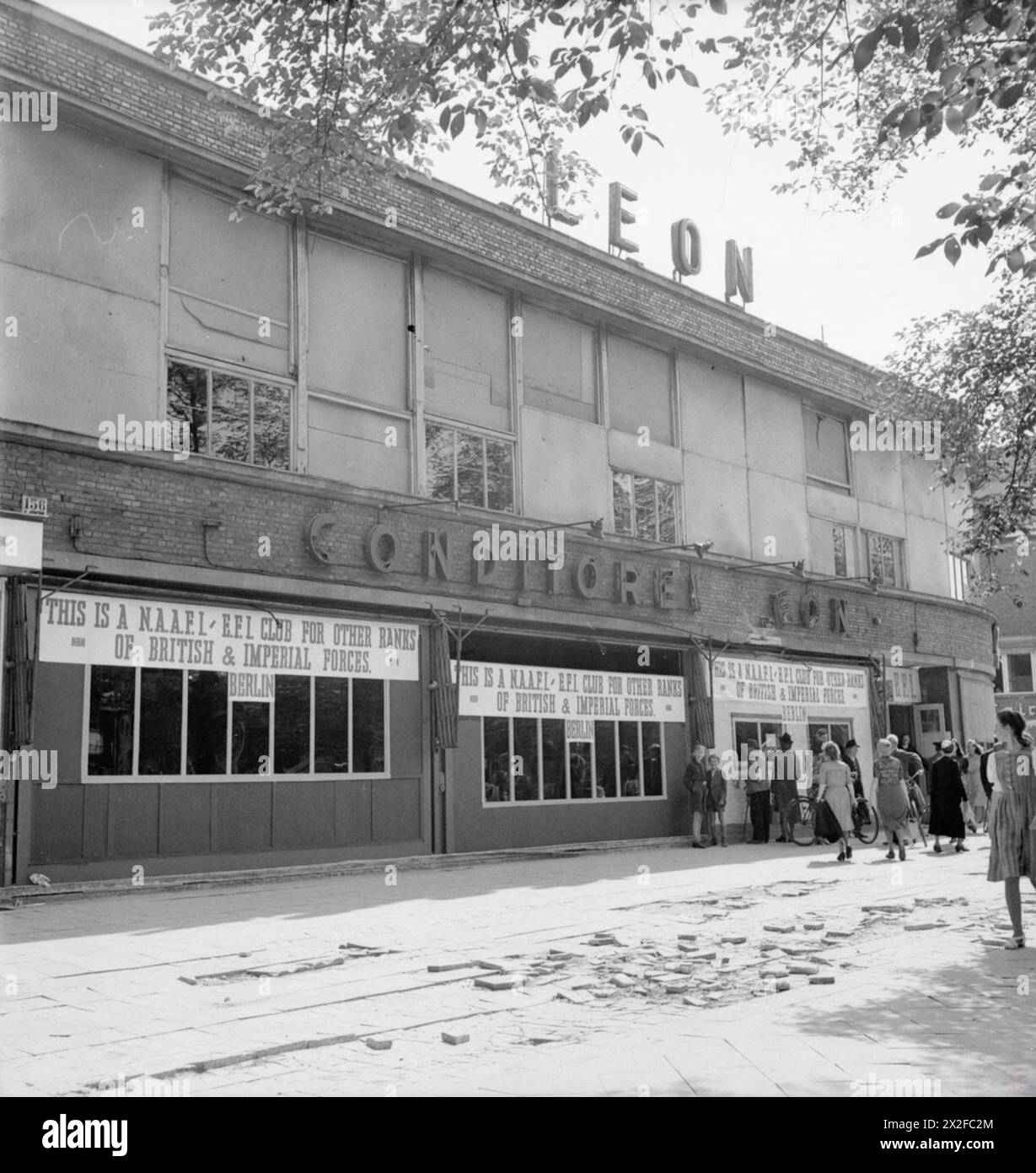 GERMANY UNDER ALLIED OCCUPATION - The First NAFFI to open in Berlin ...