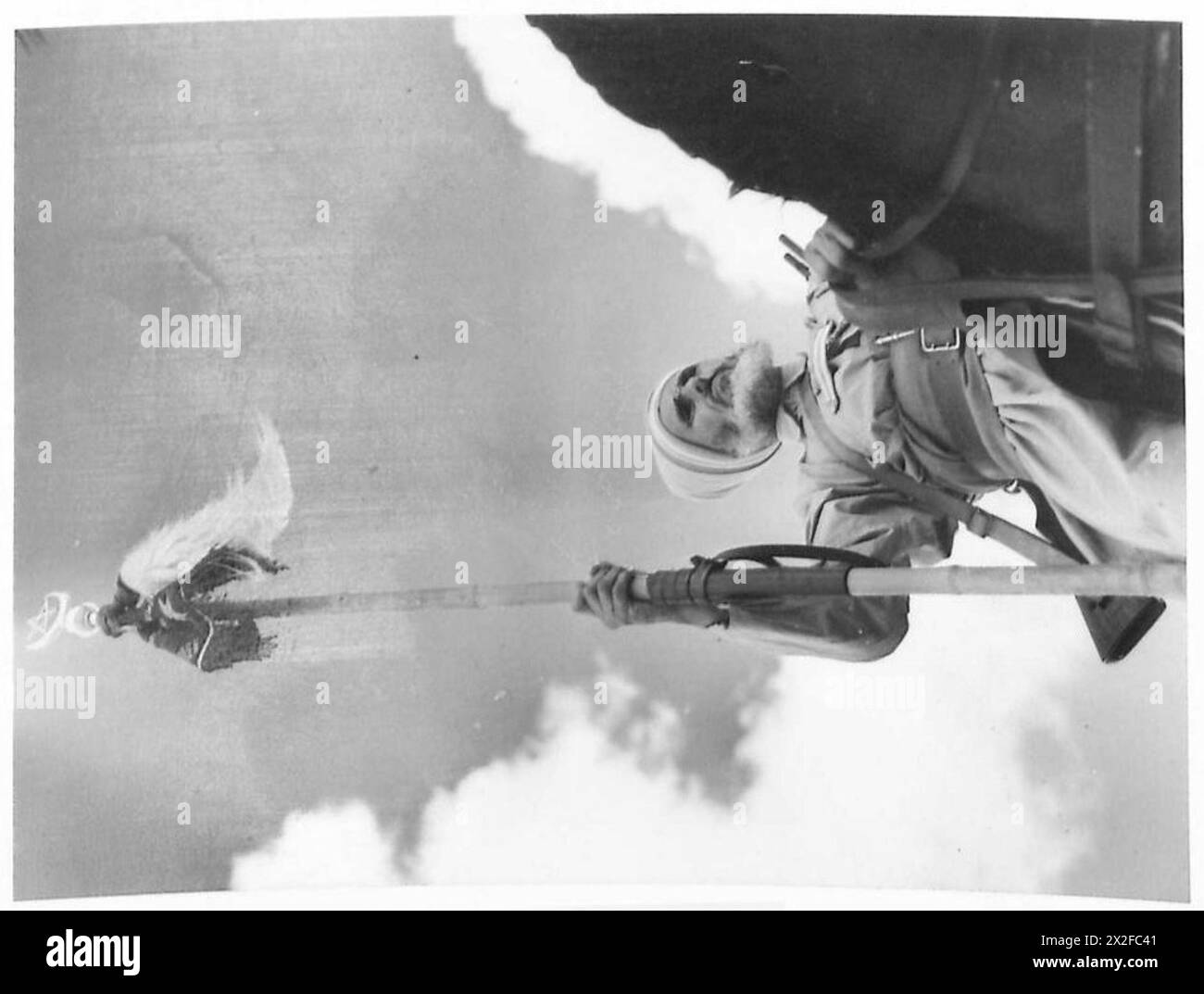 PHOTOGRAPHS TAKEN ON A VISIT TO A UNIT OF THE FREE FRENCH FORCES - A ...