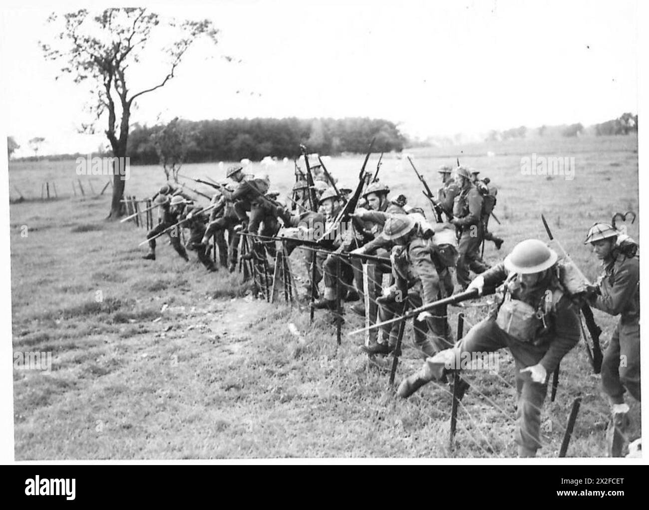 NORWEGIAN TROOPS IN TRAINING - These Infantrymen allow no obstacle to stop them. Here they are ...