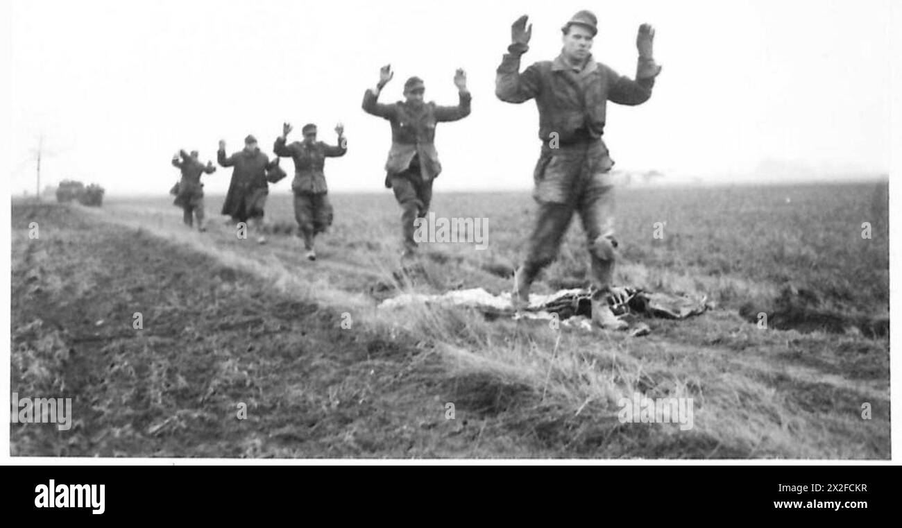 THE BRITISH ARMY IN NORTH-WEST EUROPE 1944-1946 - German prisoners ...