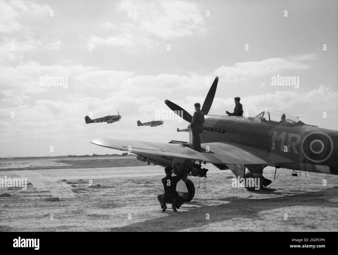 ROYAL AIR FORCE: 2ND TACTICAL AIR FORCE, 1943-1945. - A section of ...