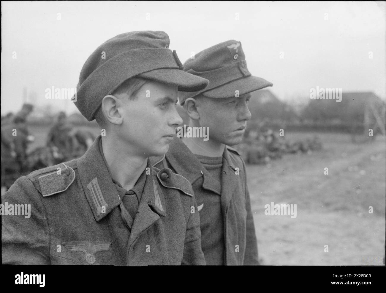 German pows 1945 hi-res stock photography and images - Alamy