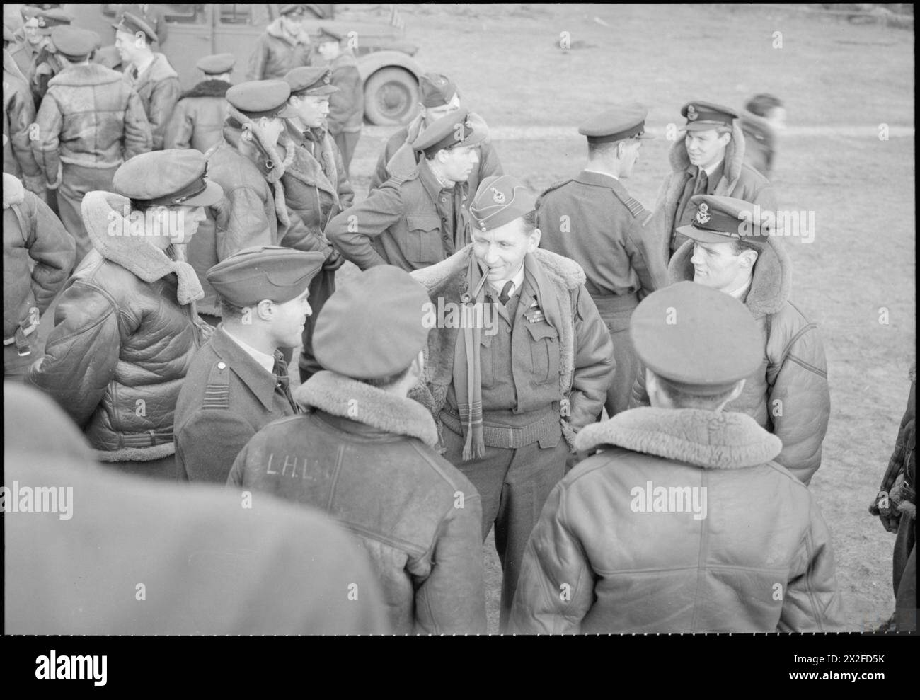 Air Chief Marshal Sir Arthur Tedder, Air Commander-in-Chief and Deputy ...