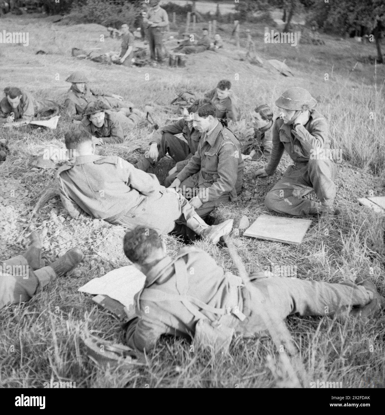 THE BRITISH ARMY IN THE NORMANDY CAMPAIGN 1944 - Colonel J A Rice-Evans ...